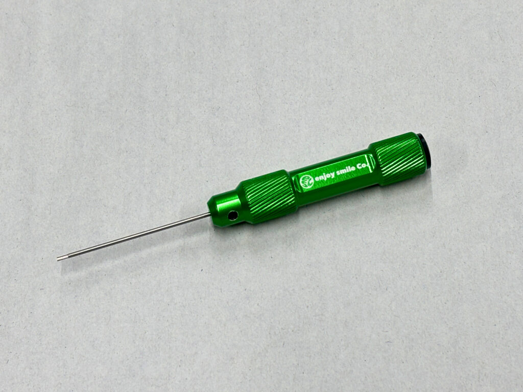 No.3002 0.9mm HEX Driver Wrench / 0.9mm HEX ドライバーレンチ – enjoy smile Co ...