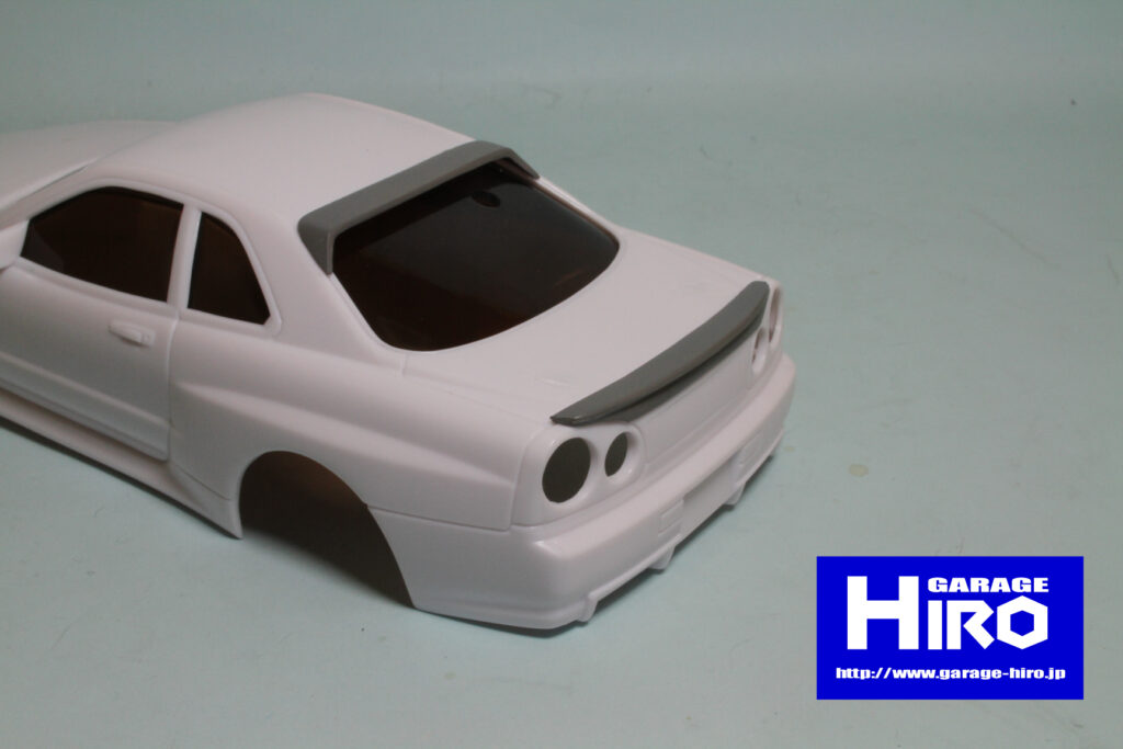 GHA130 Rear Spoiler & Roof Spoiler Ver.1 for NISSAN GT-R R34 / ルーフ＆トランク ...